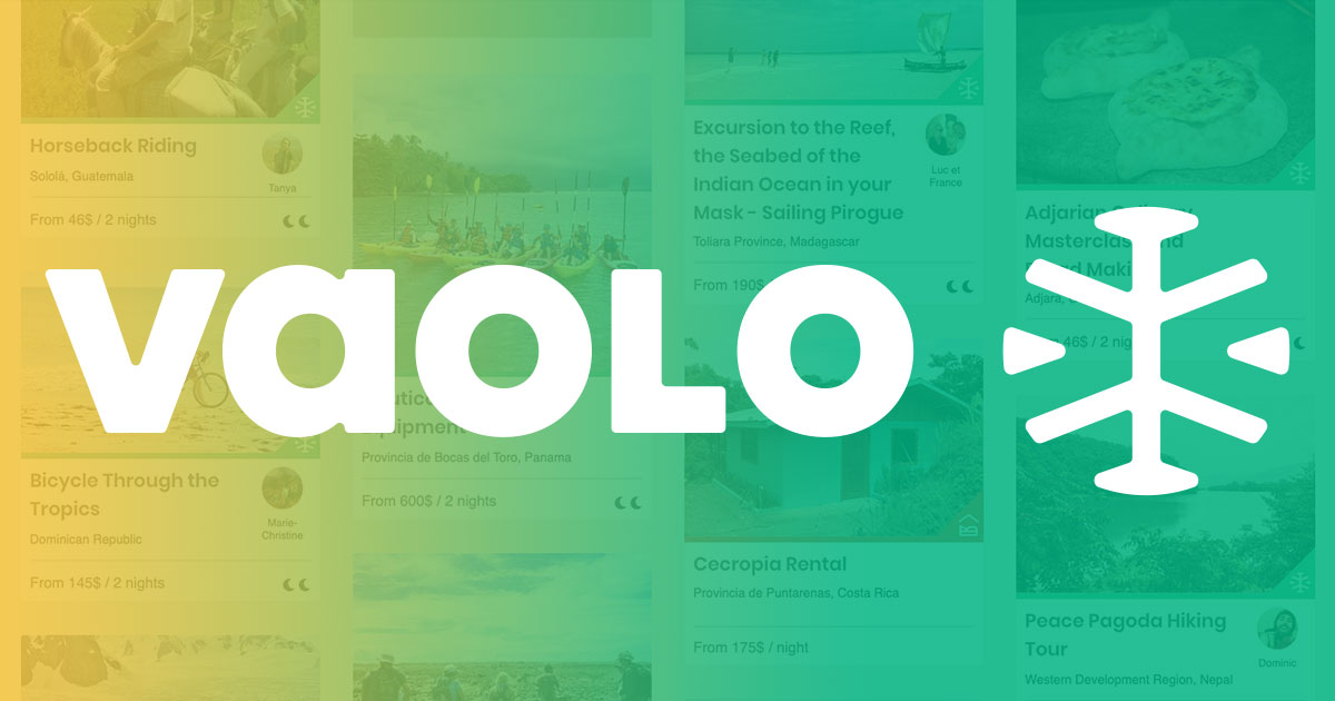 Vaolo — Inspire change through travel and human connections